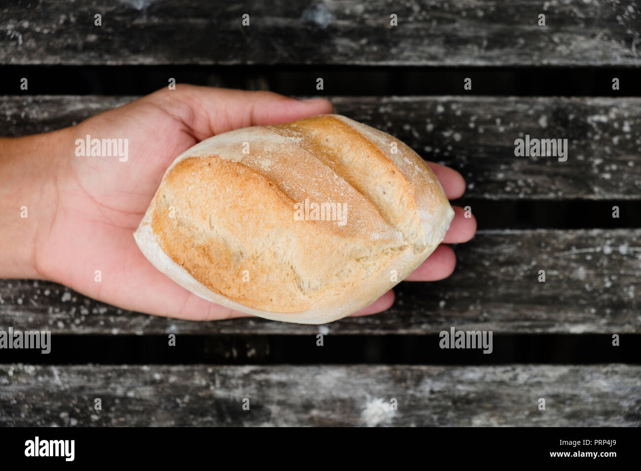 Old man eating bread hi-res stock photography and images - Alamy