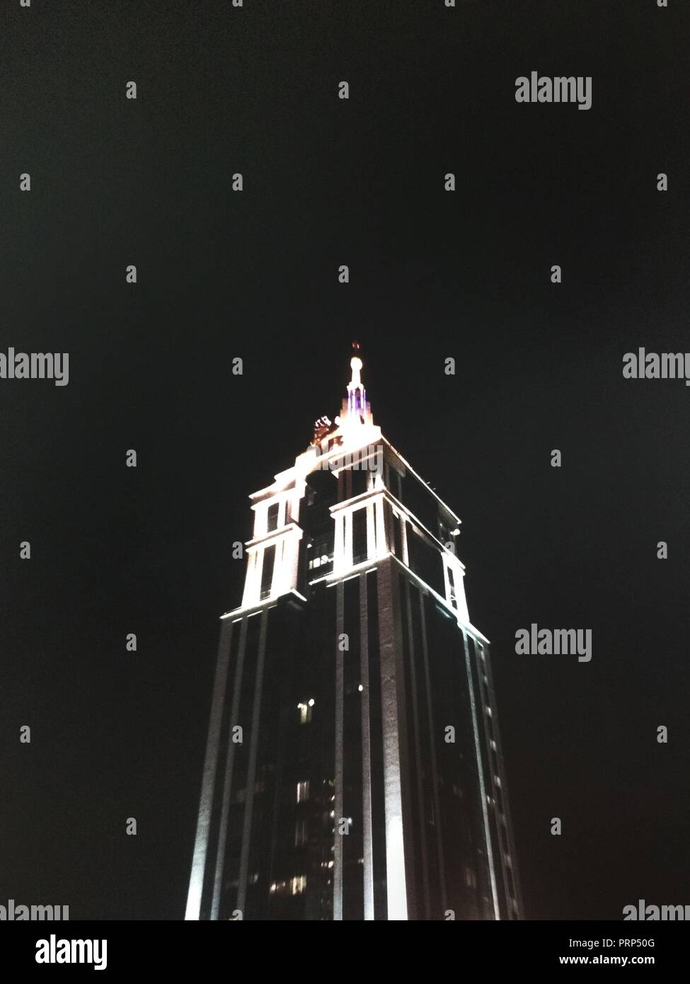UB City in Bangalore in the night Stock Photo - Alamy