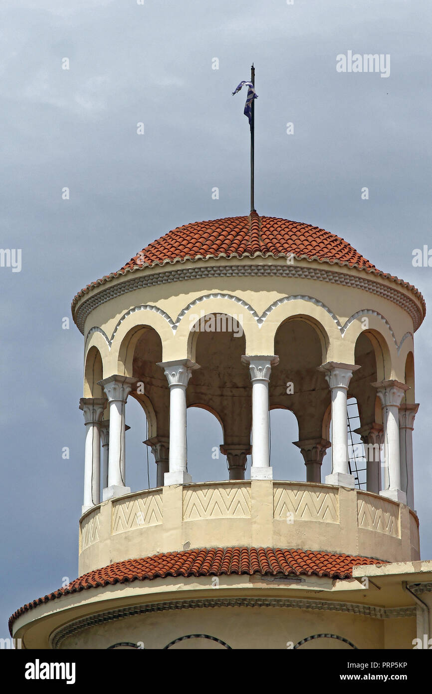 Round Building Structure in Thessaloniki Greece Stock Photo - Alamy