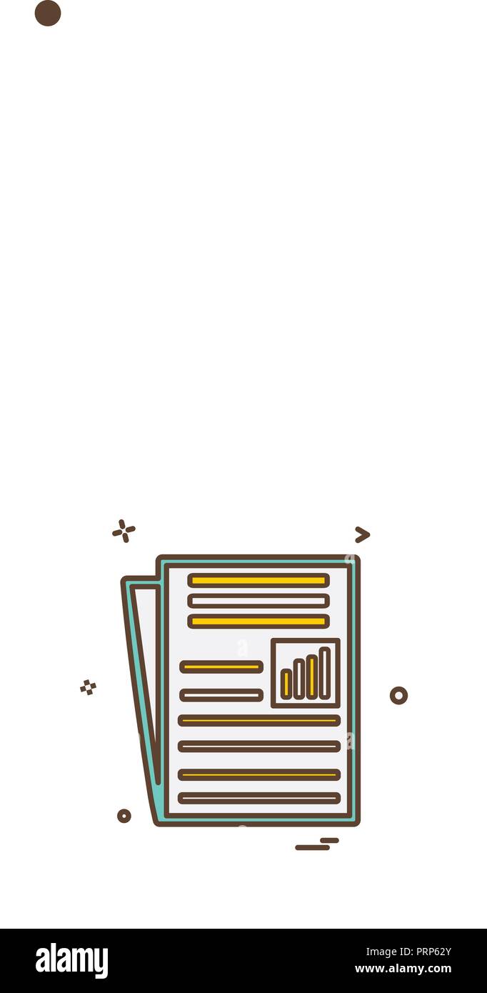 Text icon design vector Stock Vector Image & Art - Alamy