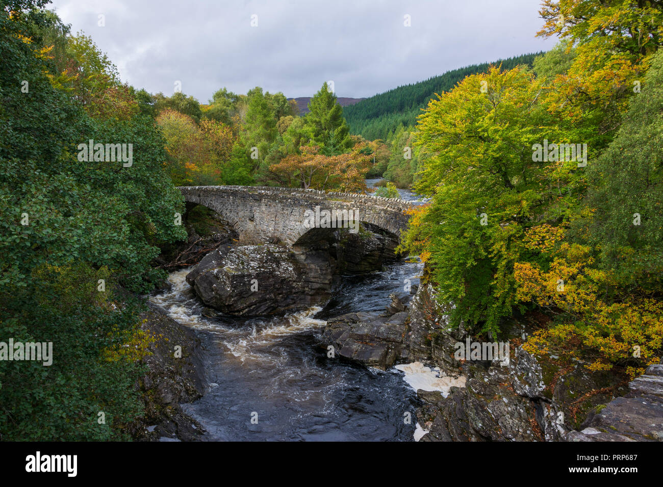 River Moriston, Invermoriston, Inverness shire, Scotland, United ...