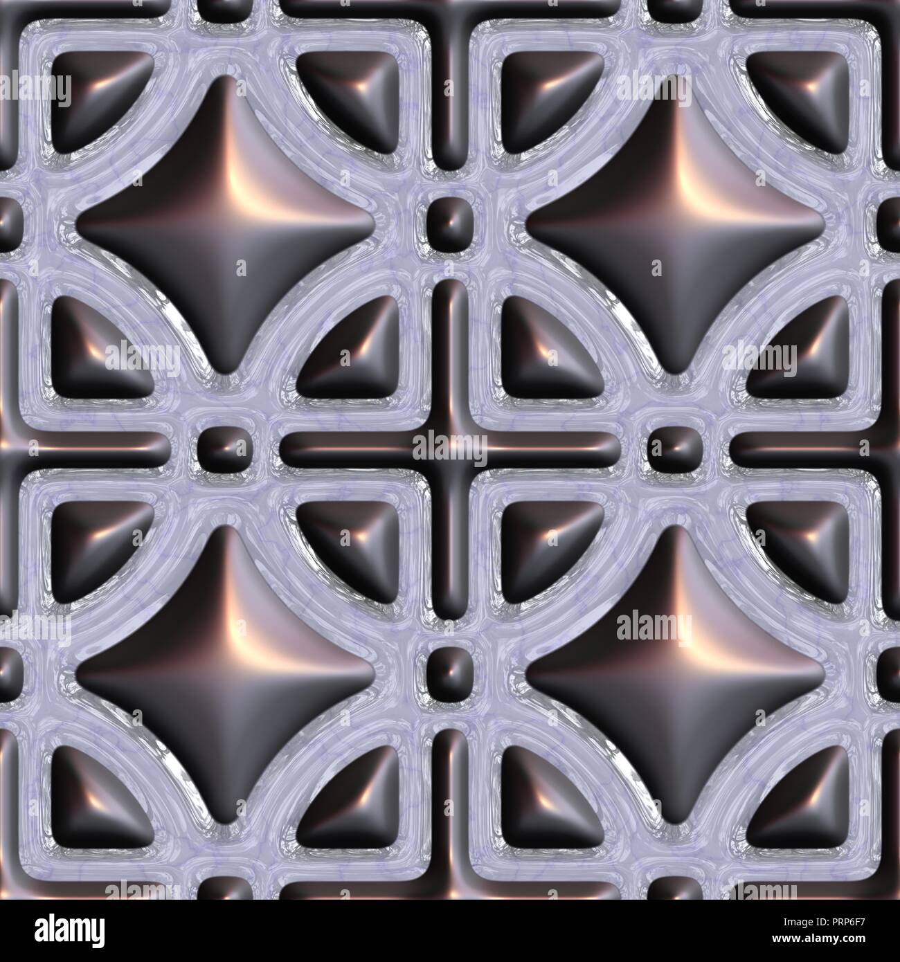 Seamless tileable decorative metal, glass background pattern Stock ...