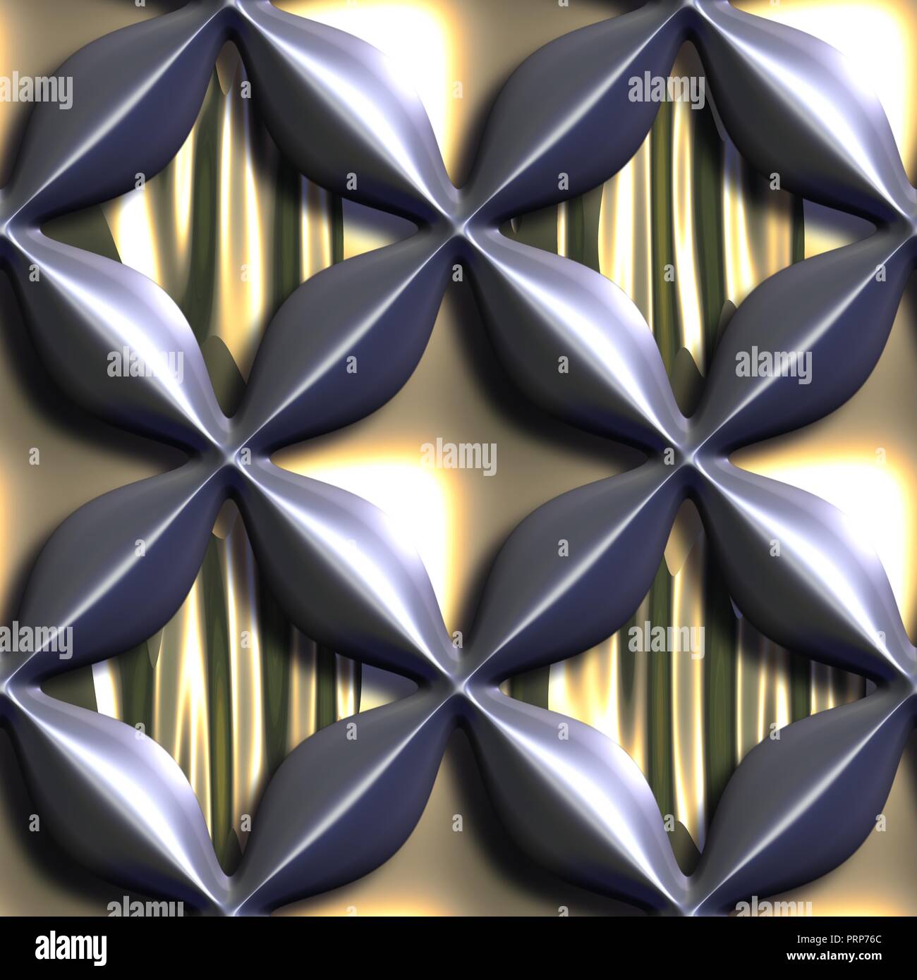 Seamless tileable decorative metal background pattern Stock Photo - Alamy