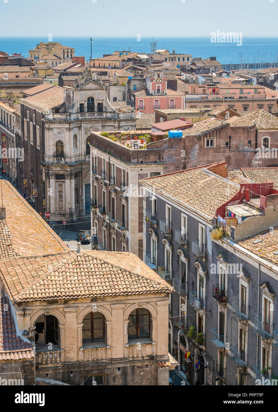 Catania sicily aerial hi-res stock photography and images - Alamy