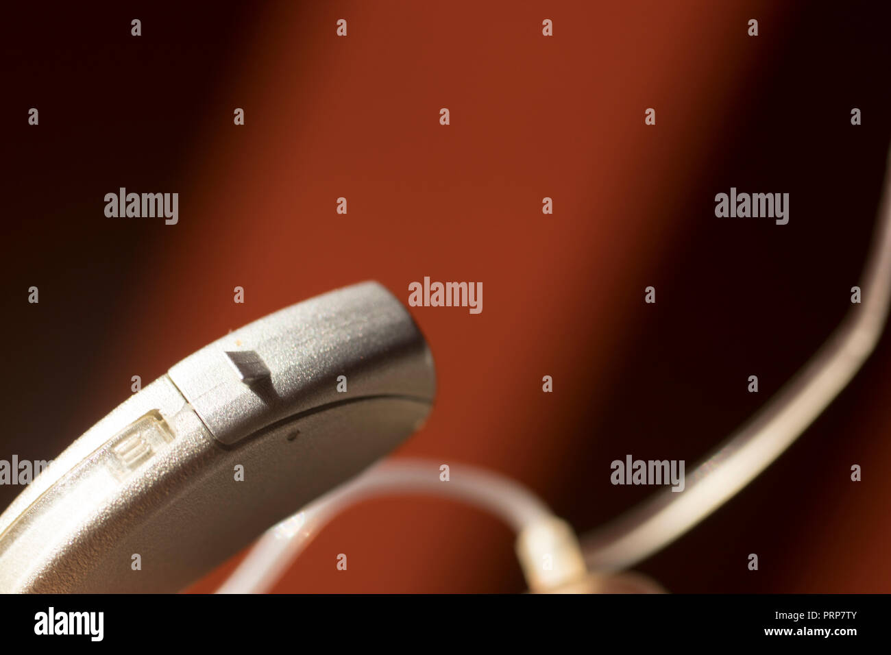 Audiophone modern high technology deafness equipment in the ear digital ...