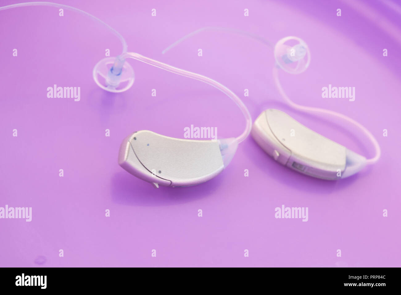 Modern compact in the ear digital audiophone hearing aid for deaf ...