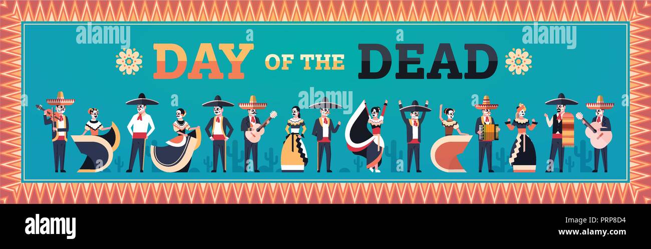 day of dead traditional mexican halloween dia de los muertos holiday ...