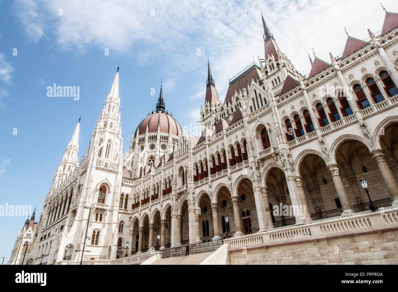 The Hungarian Parliament Building in Budapest, Hungary, Eastern Europe ...
