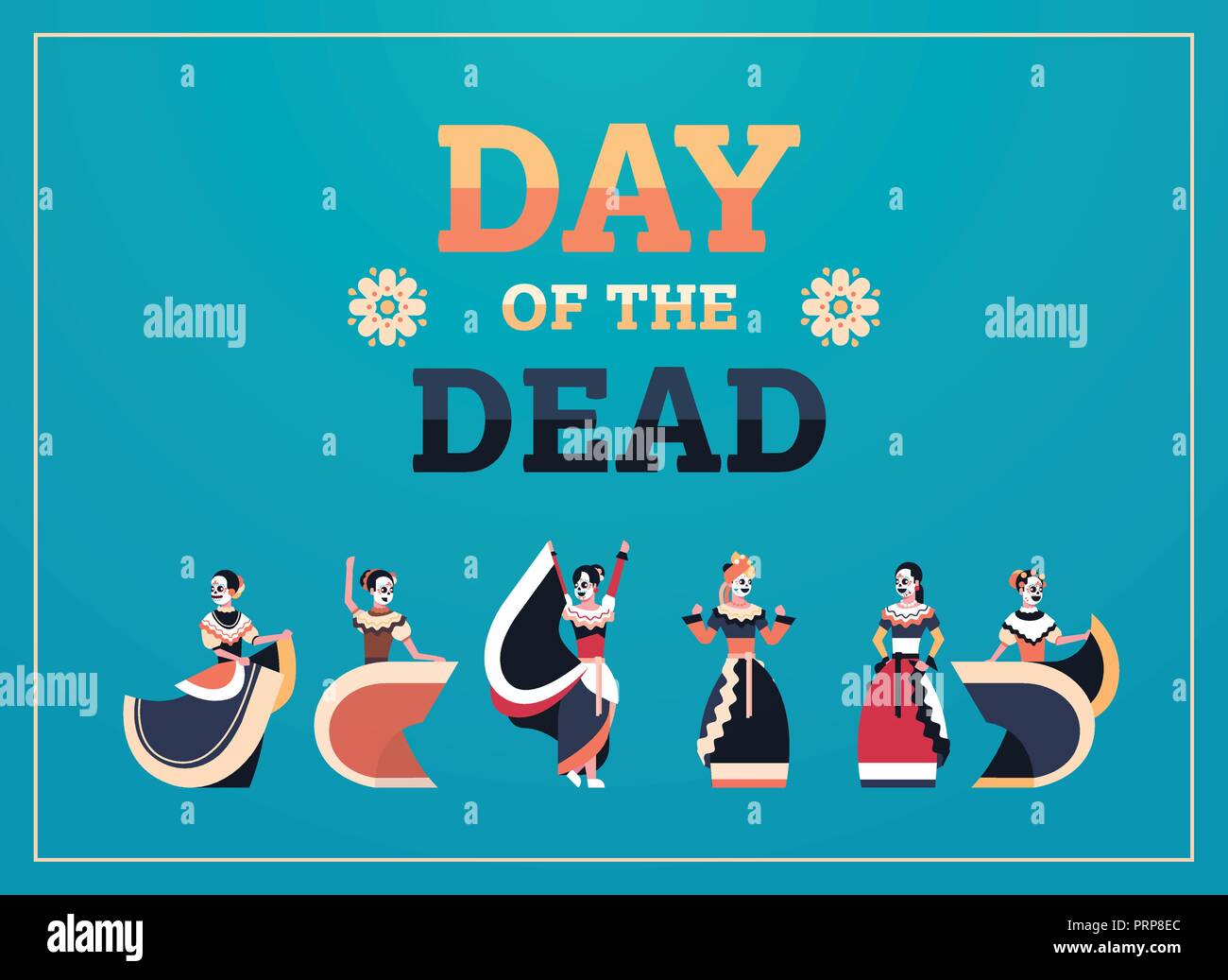 day of dead traditional mexican halloween dia de los muertos holiday ...