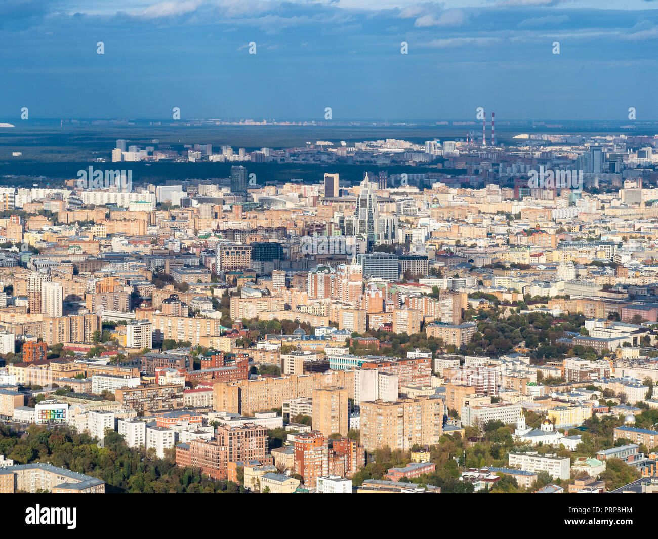 Aerial view of moscow hi-res stock photography and images - Alamy