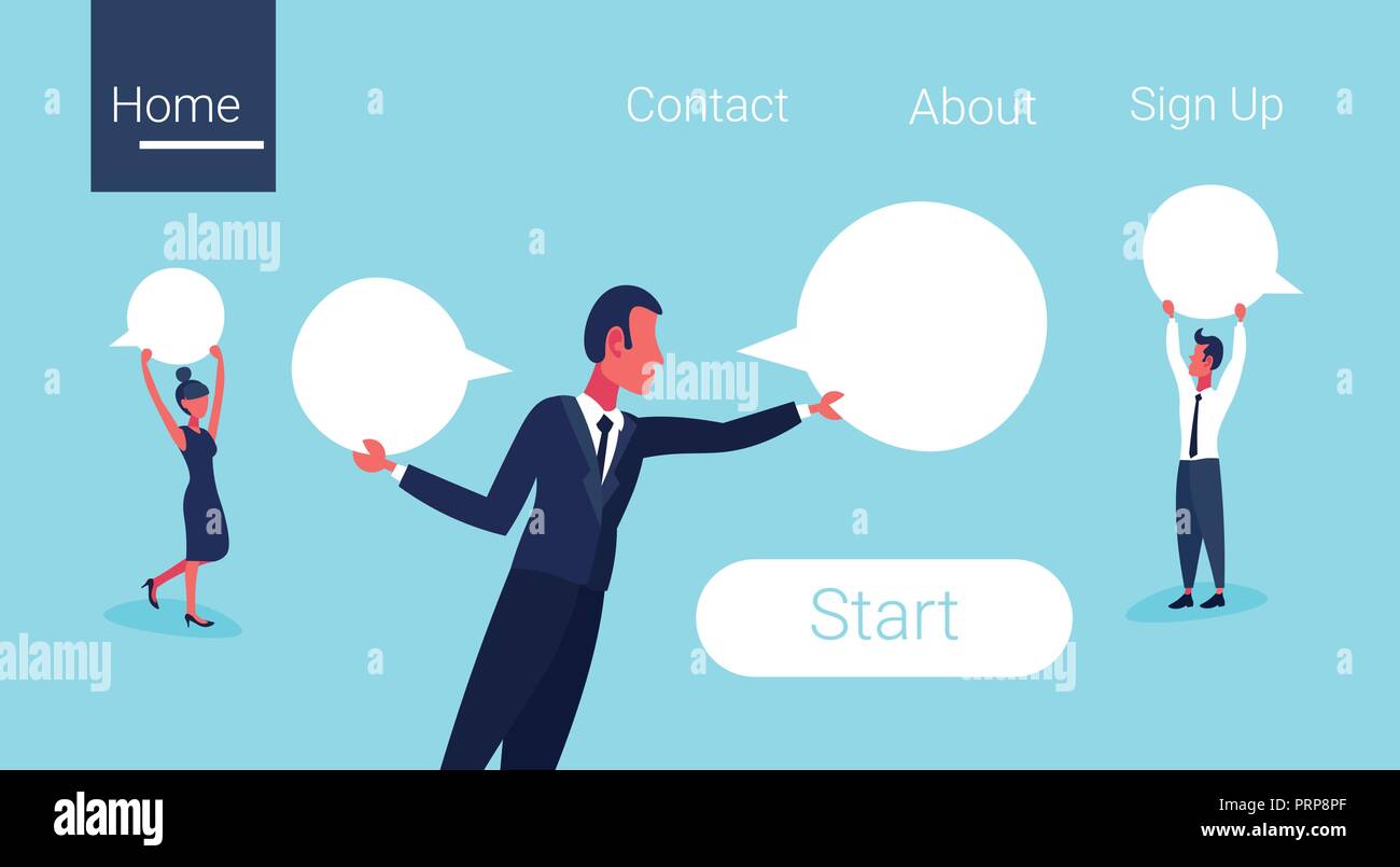 Cartoon man freelance design hi-res stock photography and images - Alamy