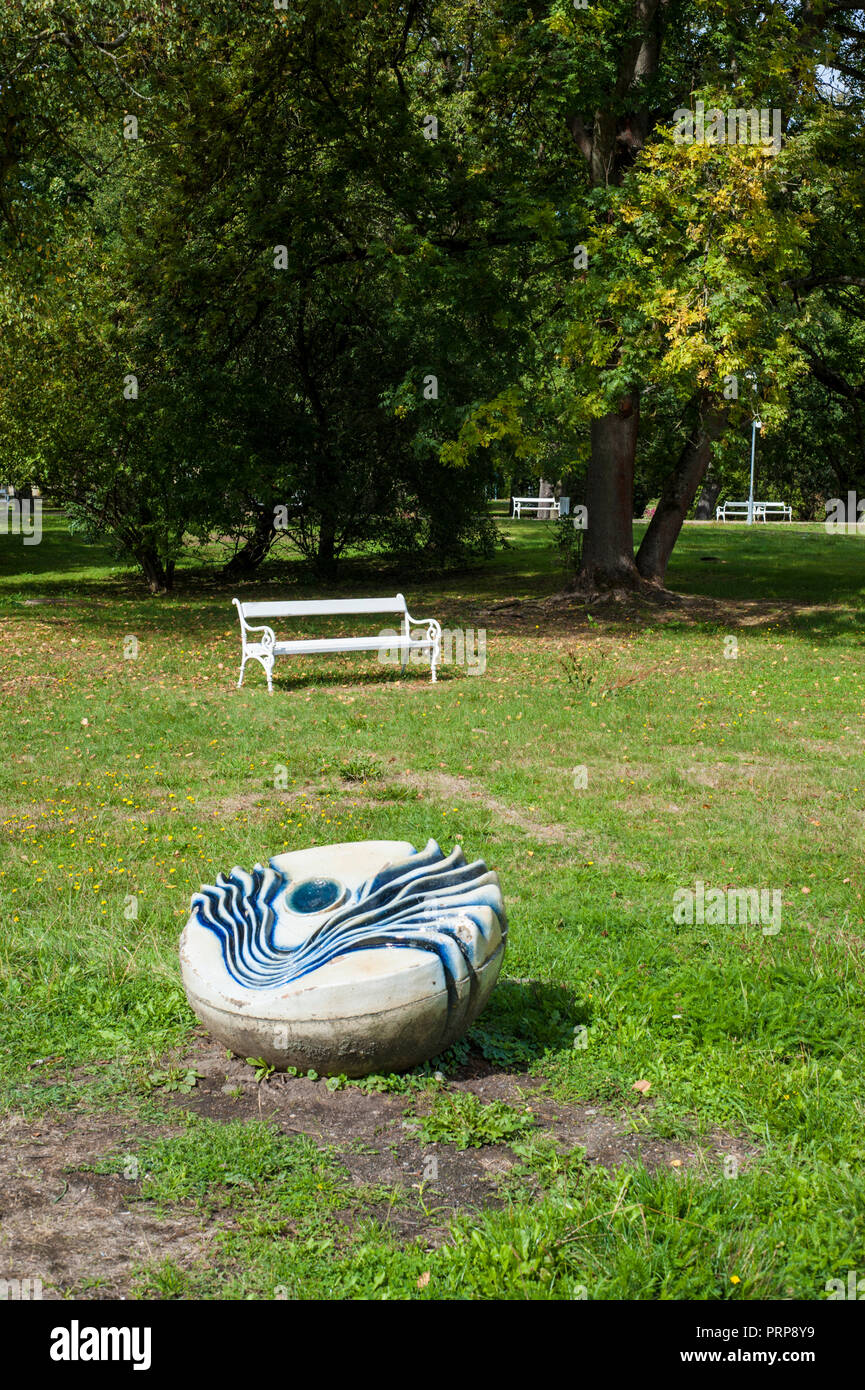 Spa town in western Czechia, Frantiskovy Lazne. Bohemia Stock Photo - Alamy