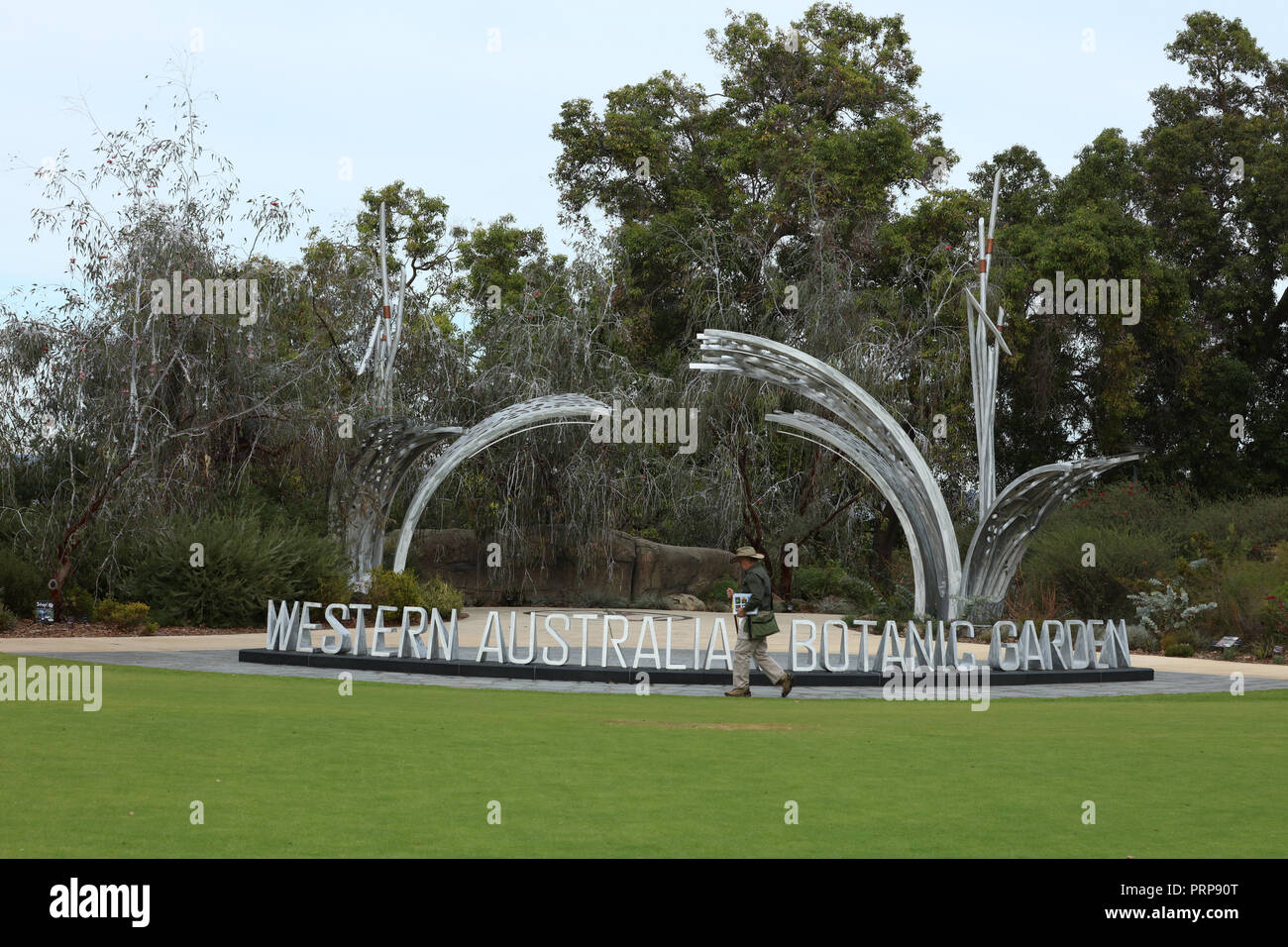 Western Australian Botanic Garden, Kings Park, Perth WA. The modern ...