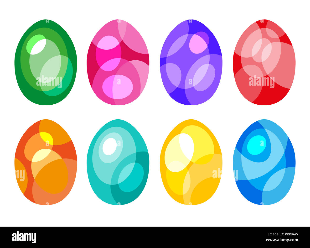 Set of colored dots hi-res stock photography and images - Alamy