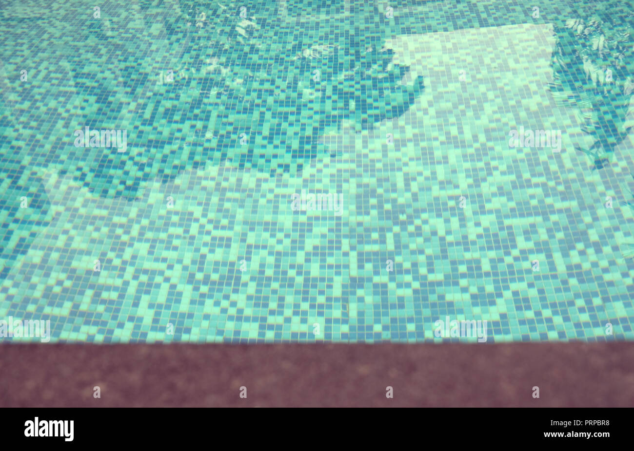 water swimming pool with sunny reflections Stock Photo - Alamy