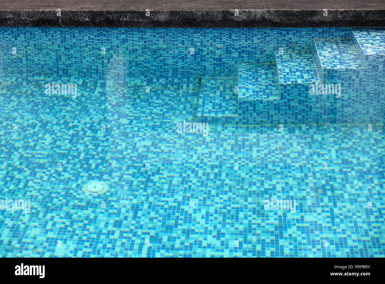 water swimming pool with sunny reflections Stock Photo - Alamy