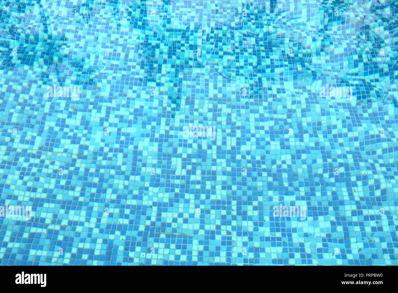 water swimming pool with sunny reflections Stock Photo - Alamy