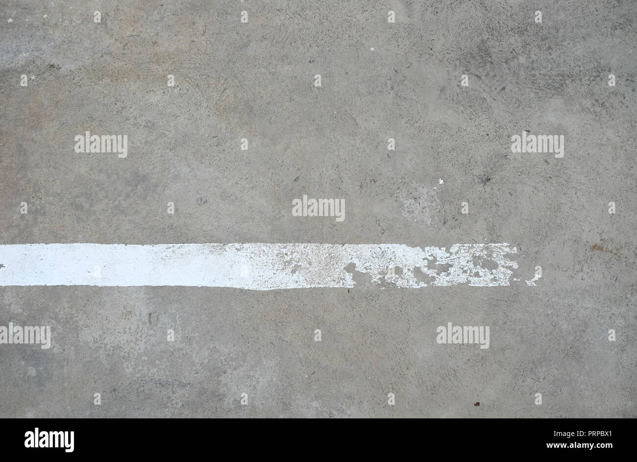 Close up surface of road divide white lines Stock Photo - Alamy
