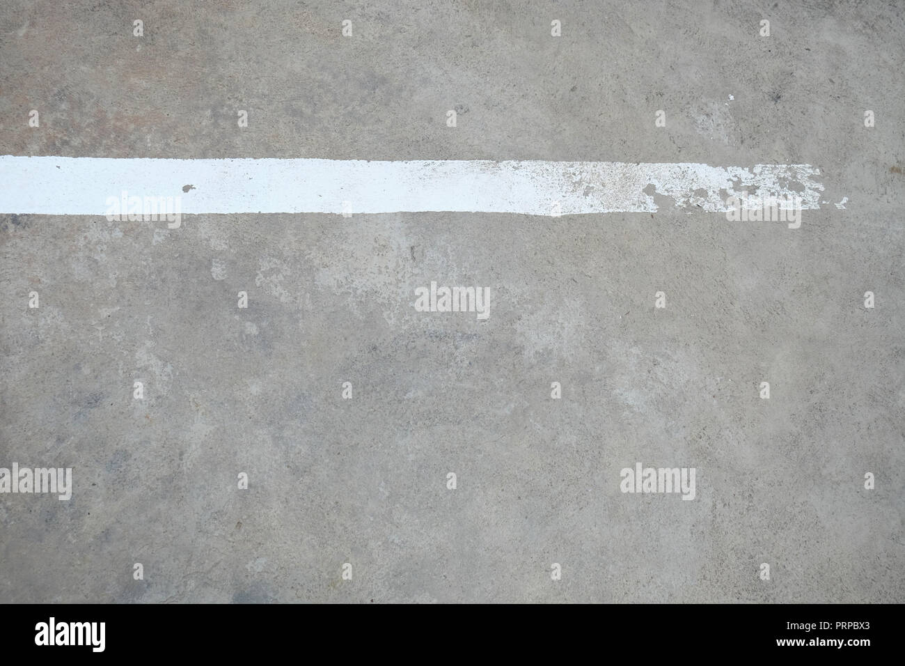 Close up surface of road divide white lines Stock Photo - Alamy
