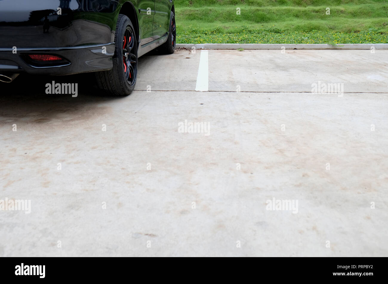 The image of Car parking in car park on daytime Stock Photo - Alamy