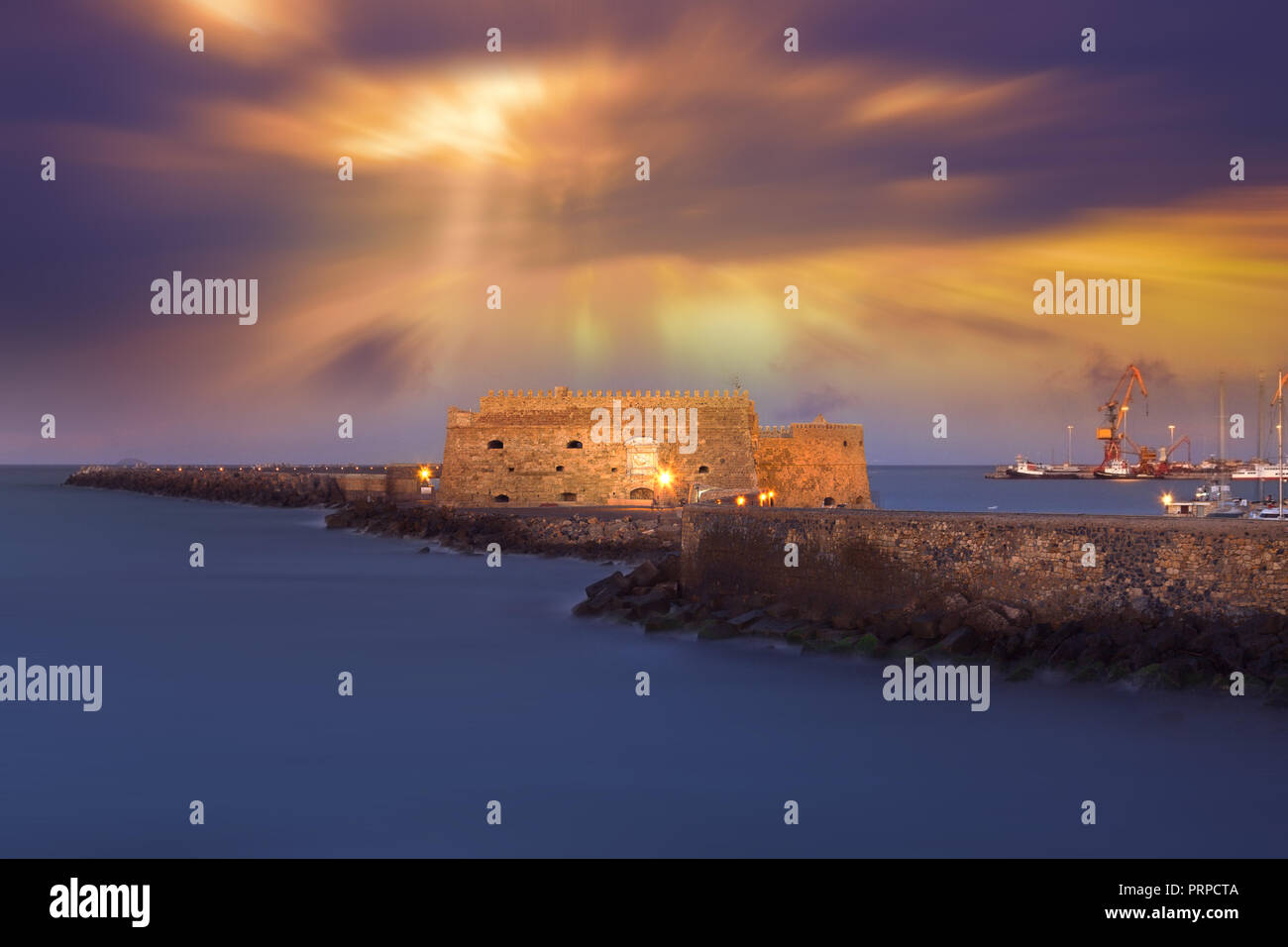 Koules fortress heraklion crete hi-res stock photography and images - Alamy