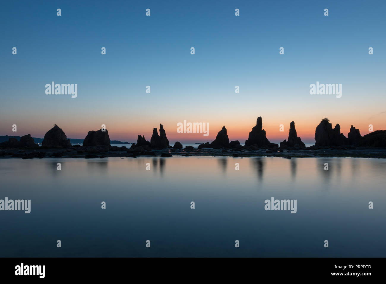 Hashigui iwa rock hi-res stock photography and images - Alamy