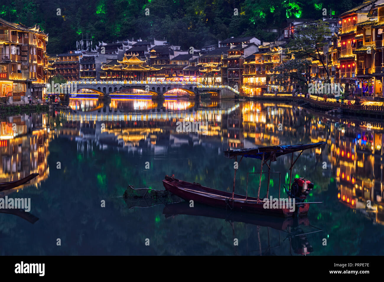 Feng Huang Ancient Town (Phoenix Ancient Town) , China Stock Photo - Alamy