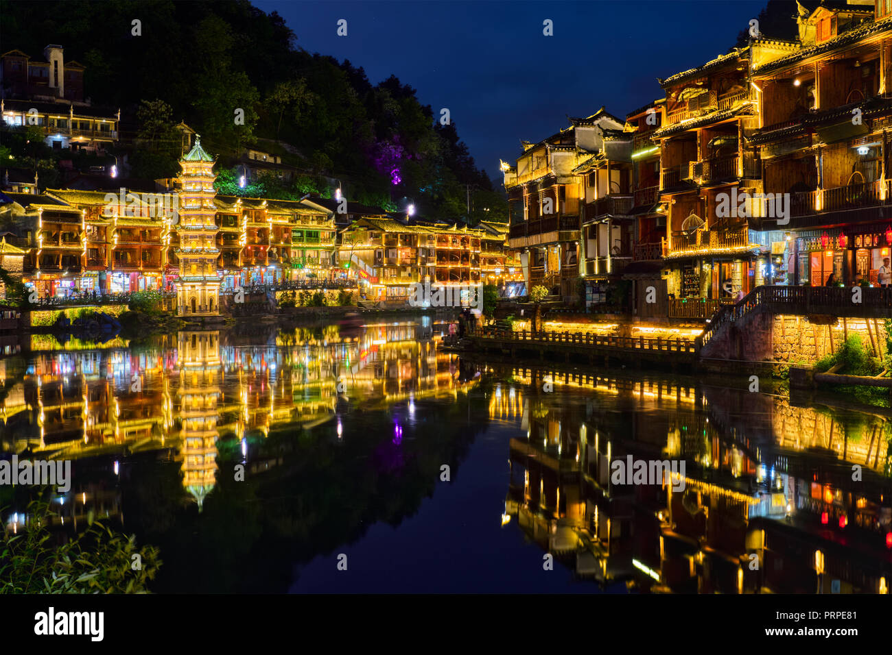 Feng Huang Ancient Town (Phoenix Ancient Town) , China Stock Photo - Alamy