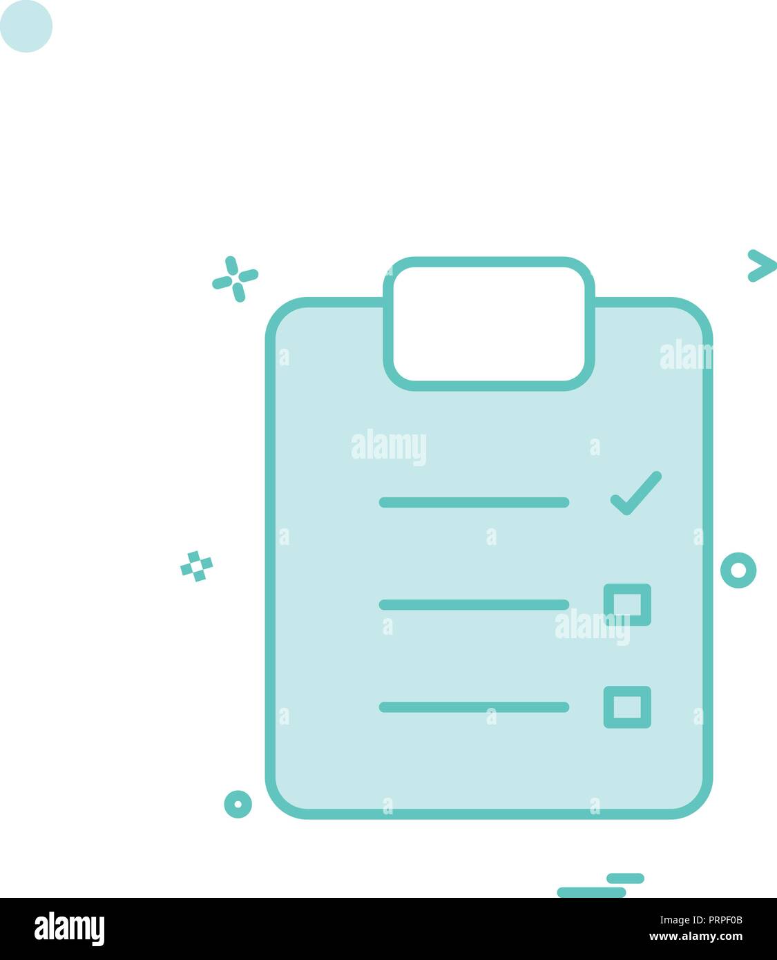 paper list icon design vector Stock Vector Image & Art - Alamy