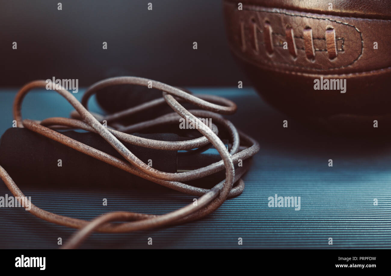 Football and skipping hi-res stock photography and images - Alamy