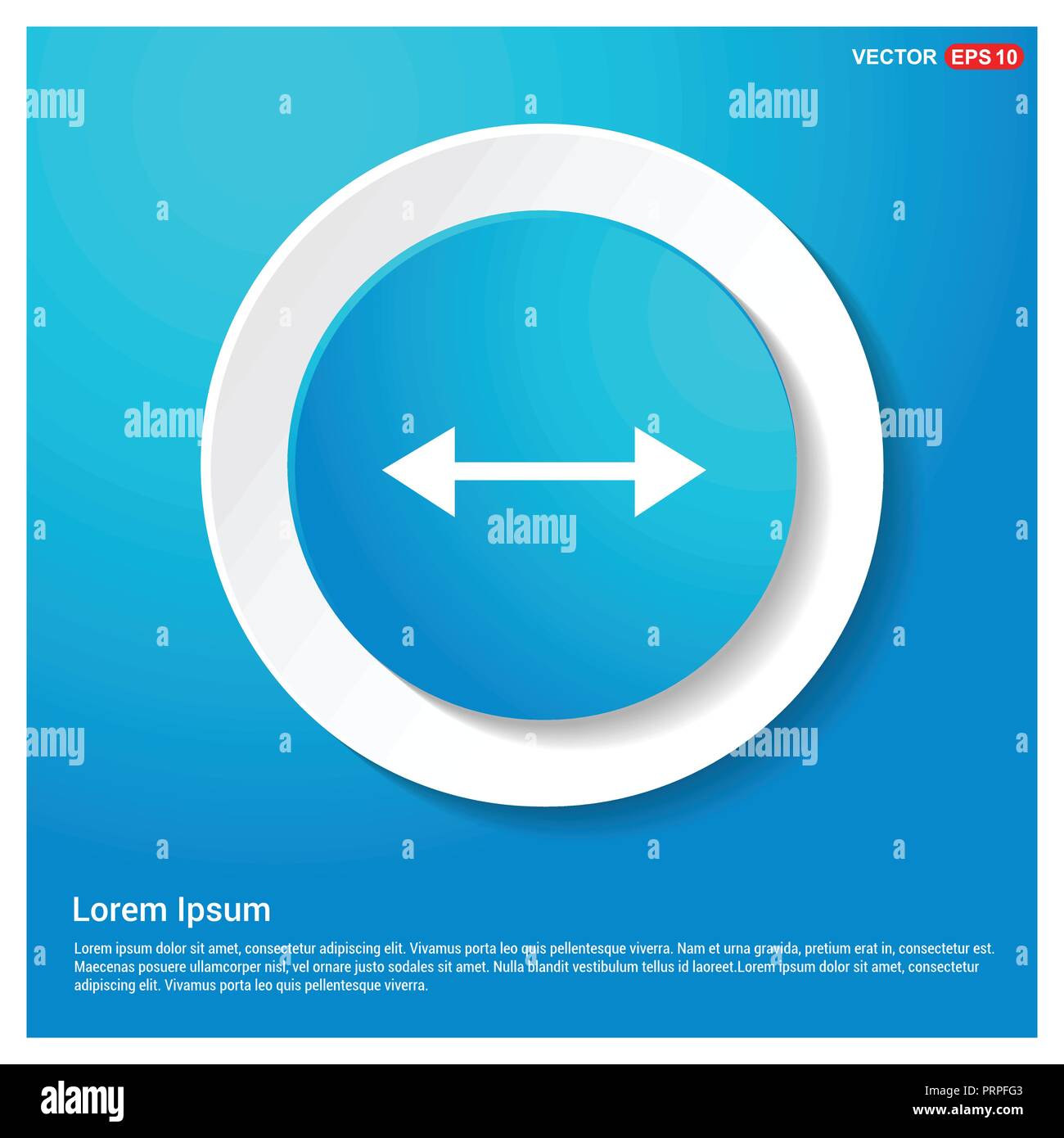 2 Side Arrow Icon Stock Vector Image & Art - Alamy