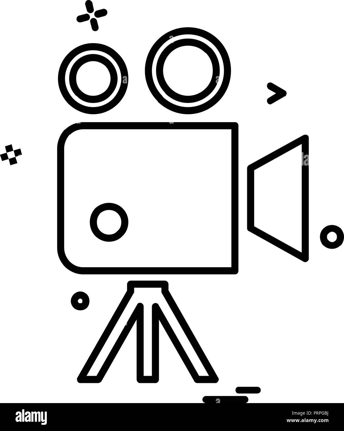 Media icon design vector Stock Vector Image & Art - Alamy