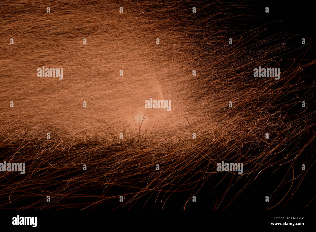 rain of sparks Stock Photo - Alamy