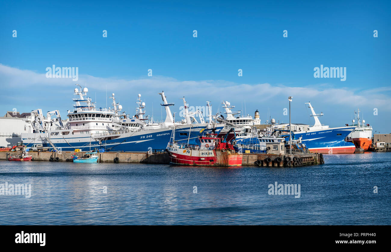 Fraserburgh fishing boat hi-res stock photography and images - Alamy