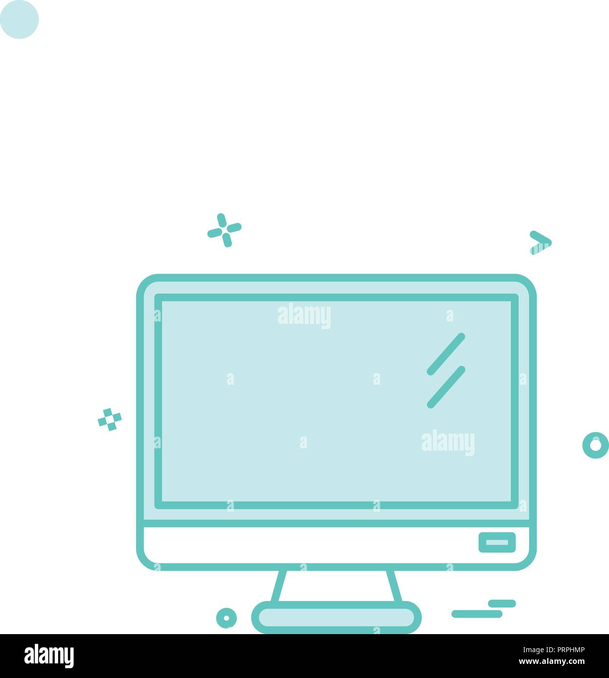 lcd screen icon vector design Stock Vector Image & Art - Alamy