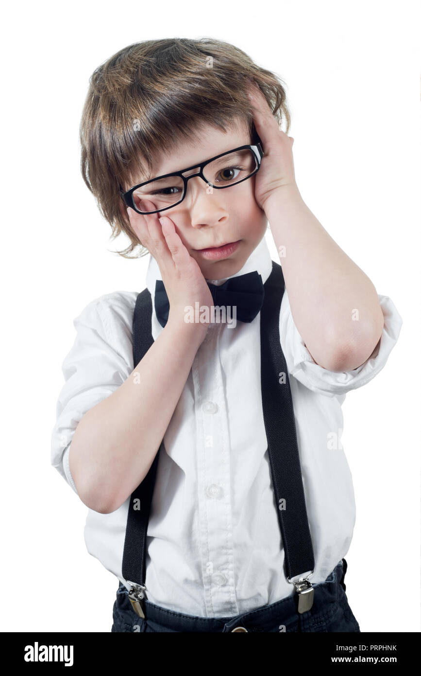 Confused boy hi-res stock photography and images - Alamy