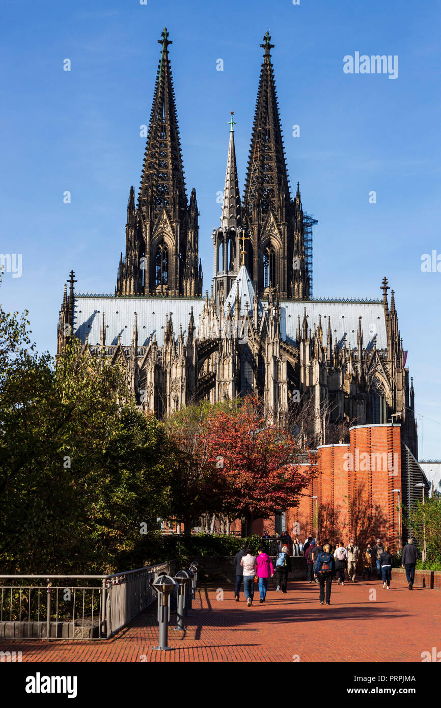 Cologne Cathedral, Kölner Dom, Cologne, North Rhine-Westphalia, Germany ...