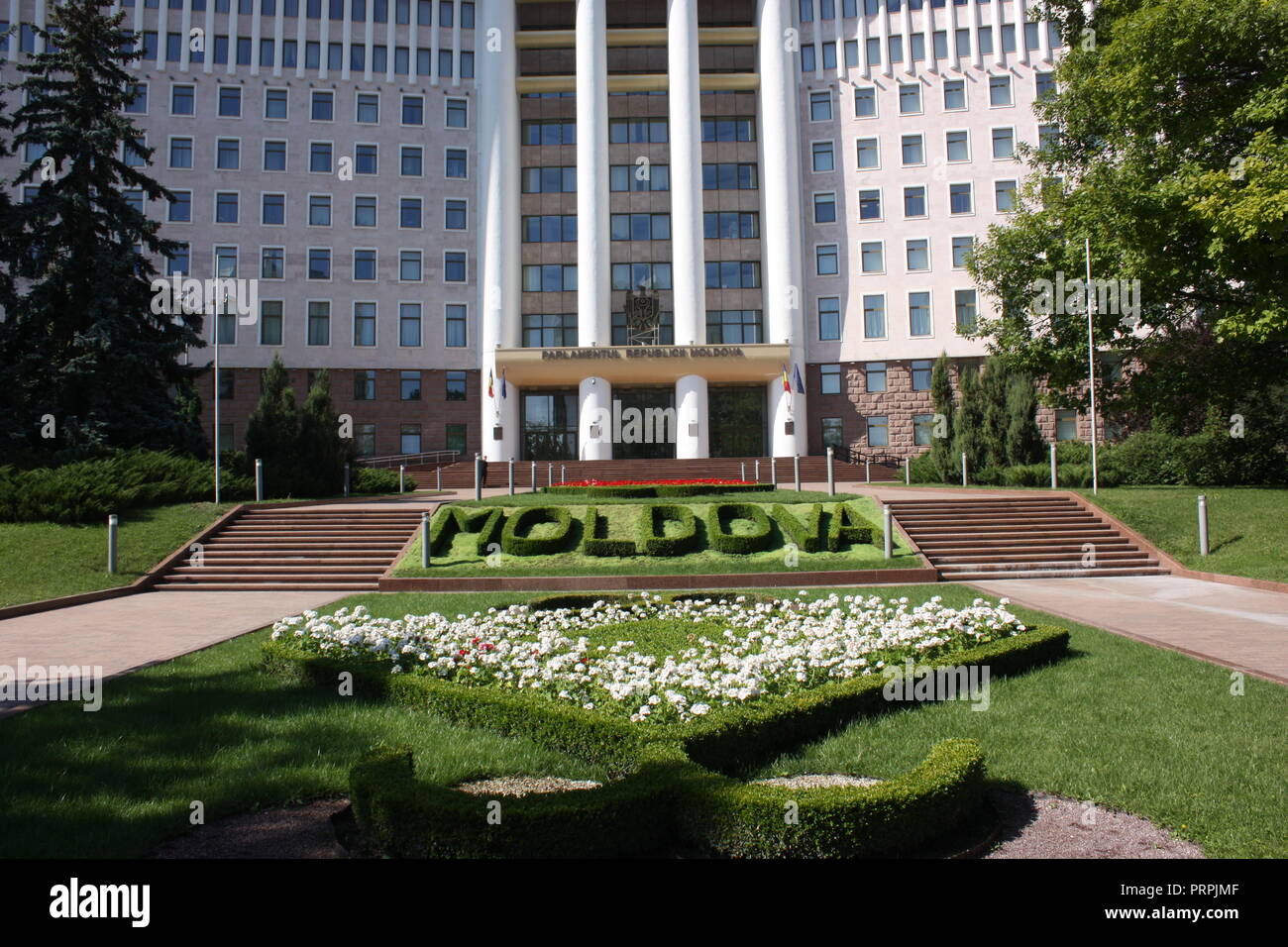 The Parliament of the Republic of Moldova in Chisinau Stock Photo - Alamy