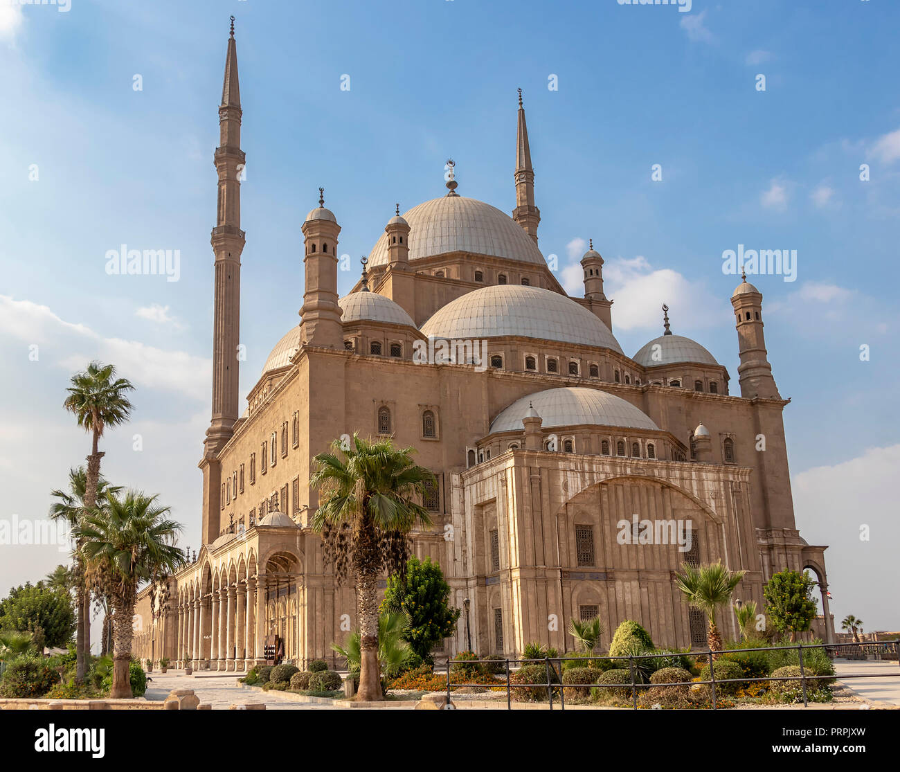 The Great Mosque of Muhammad Ali Pasha or Alabaster Mosque Situated on ...