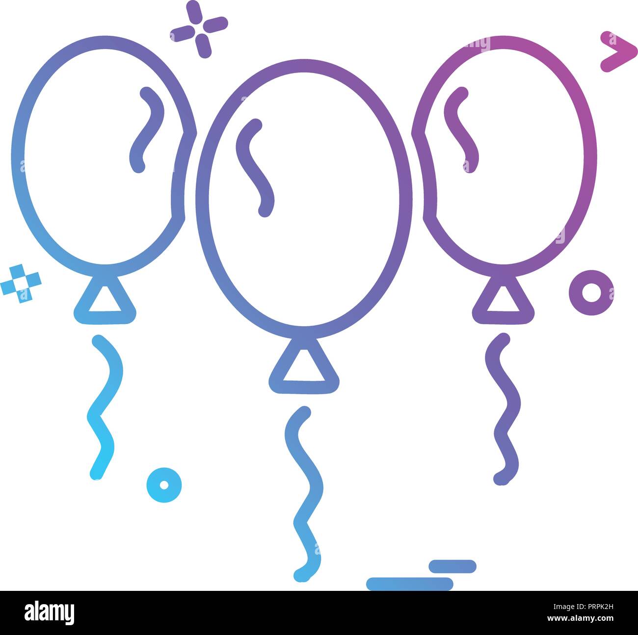 balloon icon vector design Stock Vector Image & Art - Alamy