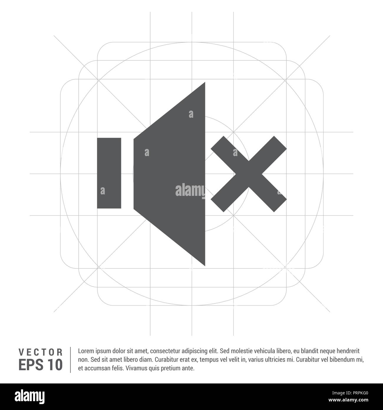 Mute Icon High Resolution Stock Photography and Images - Alamy