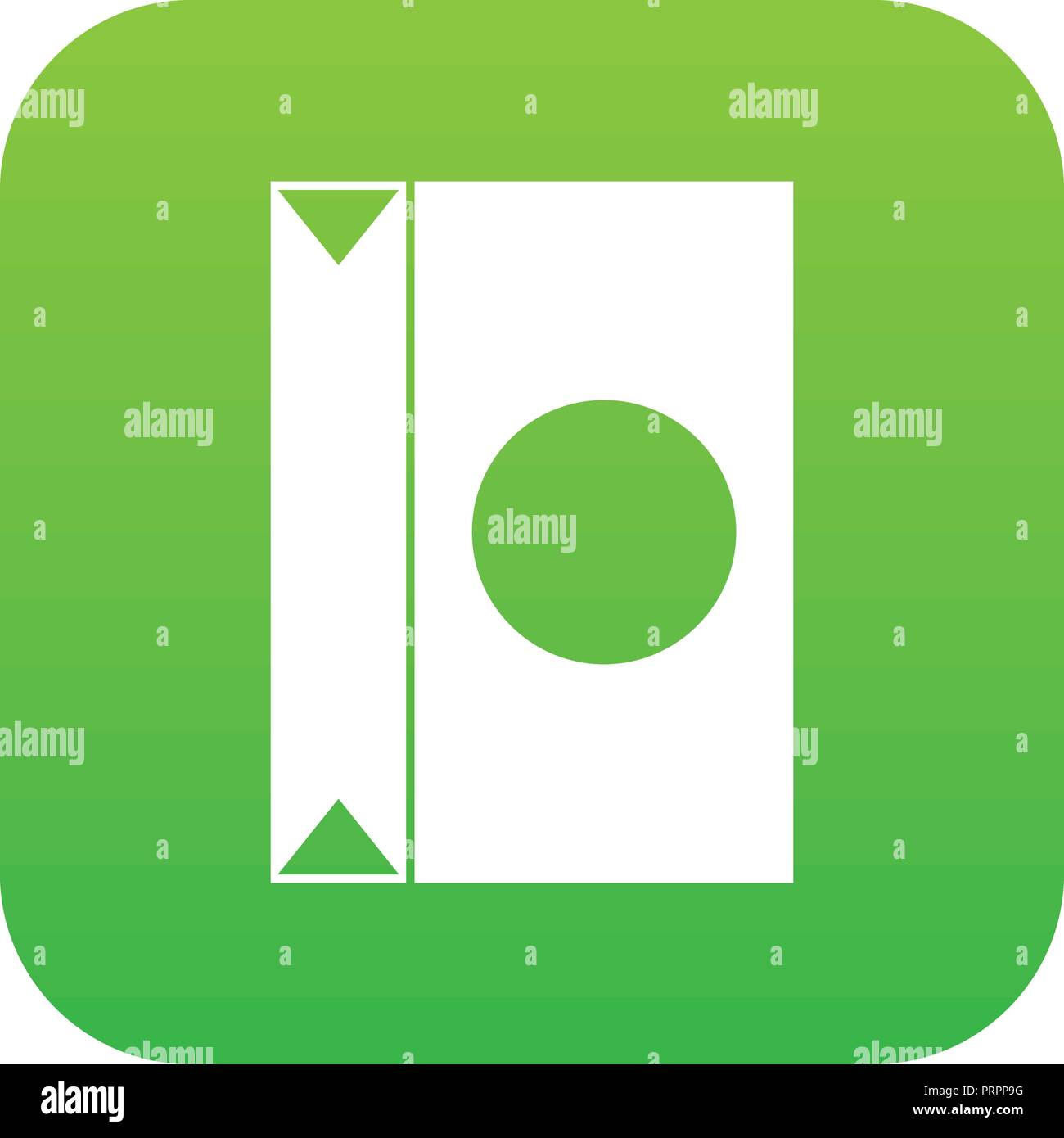 Big package icon digital green Stock Vector Image & Art - Alamy