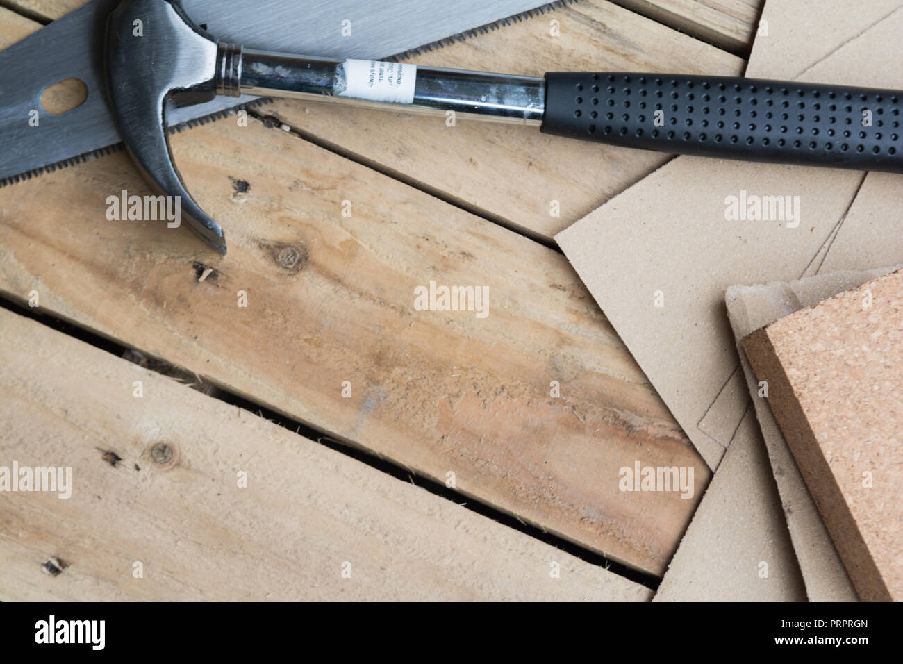 Carpentry background of wooden boards in a workshop Stock Photo - Alamy
