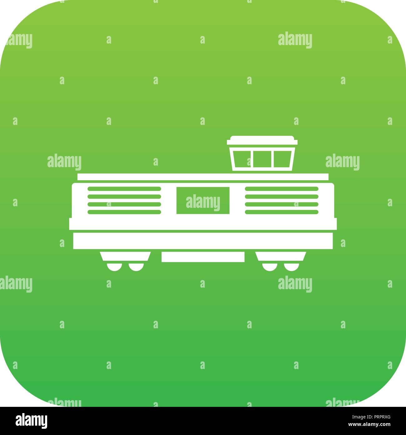 Freight train icon digital green Stock Vector Image & Art - Alamy