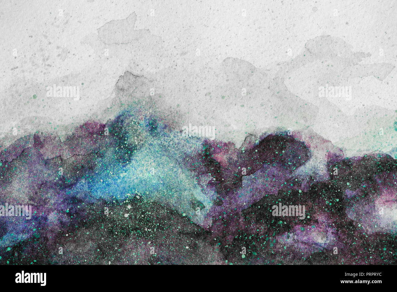 Universe Painting Watercolor
