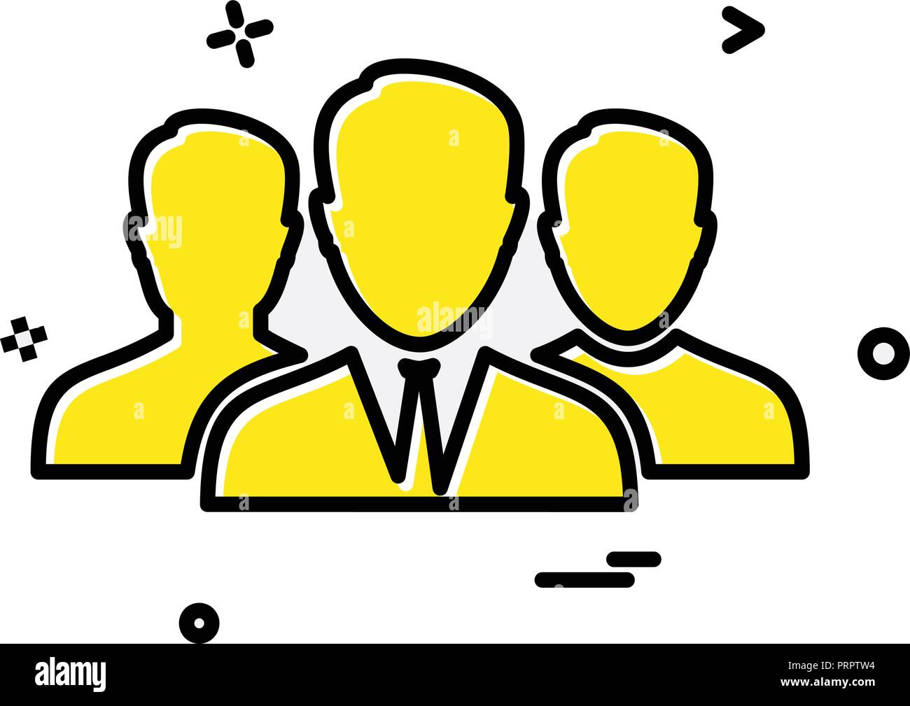 Group avatar icon design vector Stock Vector Image & Art - Alamy