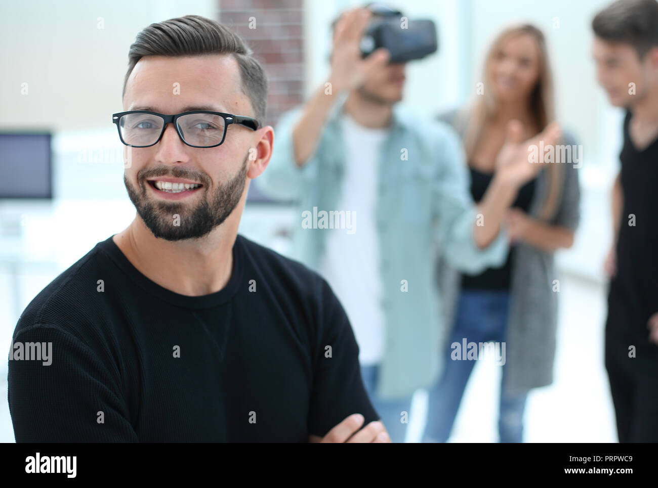 male software programmer testing a new app Stock Photo - Alamy