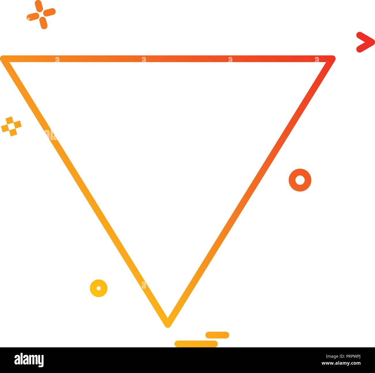 Down arrow icon design vector Stock Vector Image & Art - Alamy