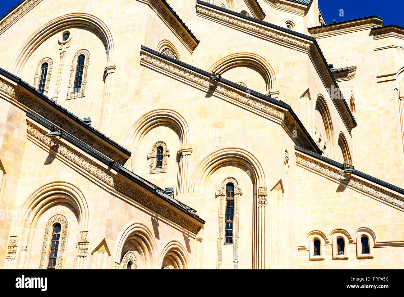 Stunning architecture of the newly build Holy Trinity Cathedral of ...