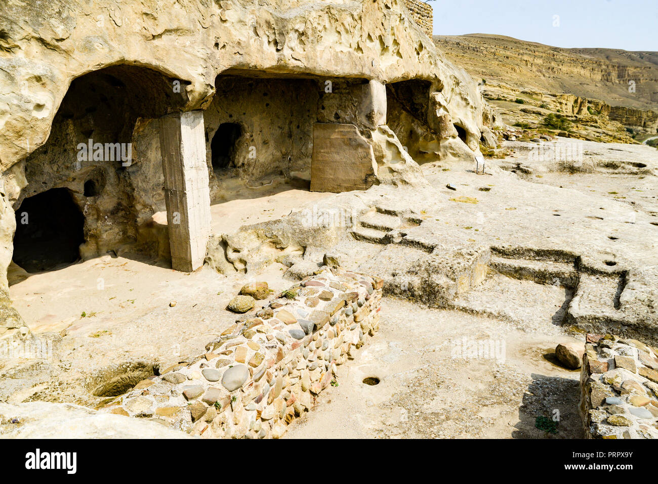 The historical cave town of Uplistsikhe in Georgia Stock Photo - Alamy